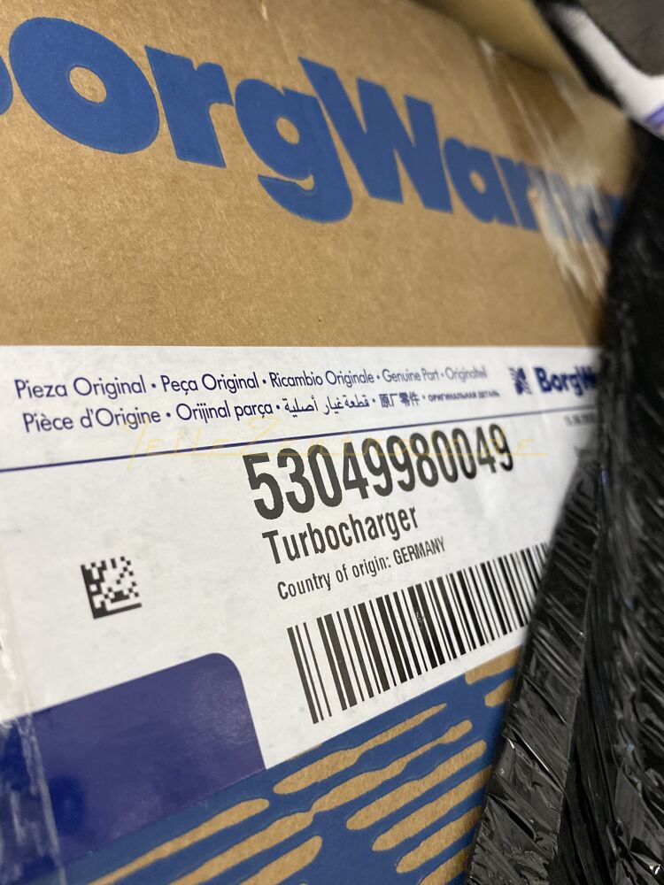 NEW BorgWarner KKK Turbocharger OPEL ASTRA ZAFIRA OPC 2.0 T Z20LET ...